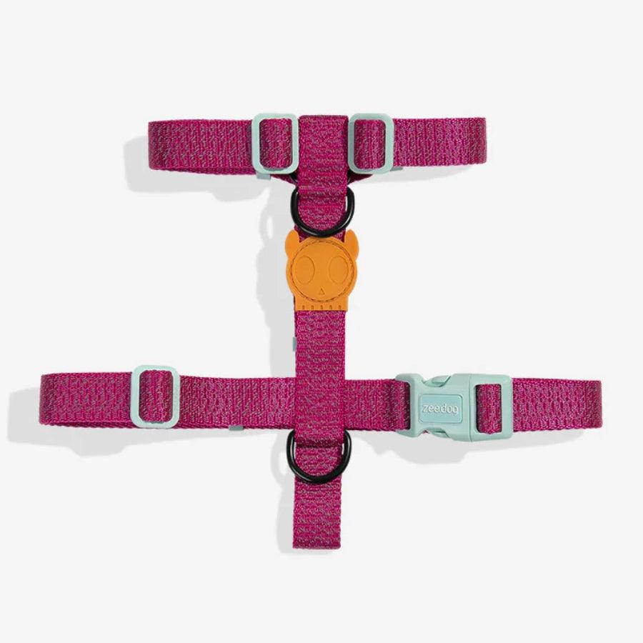 ZeeDog Arnés Ajustable para Perro Reflectante Rosa – Chester y Chucho